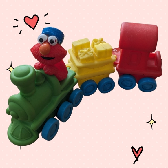 Sesame Street | Toys | Sesame Street Rubber Elmo Train Toy | Poshmark